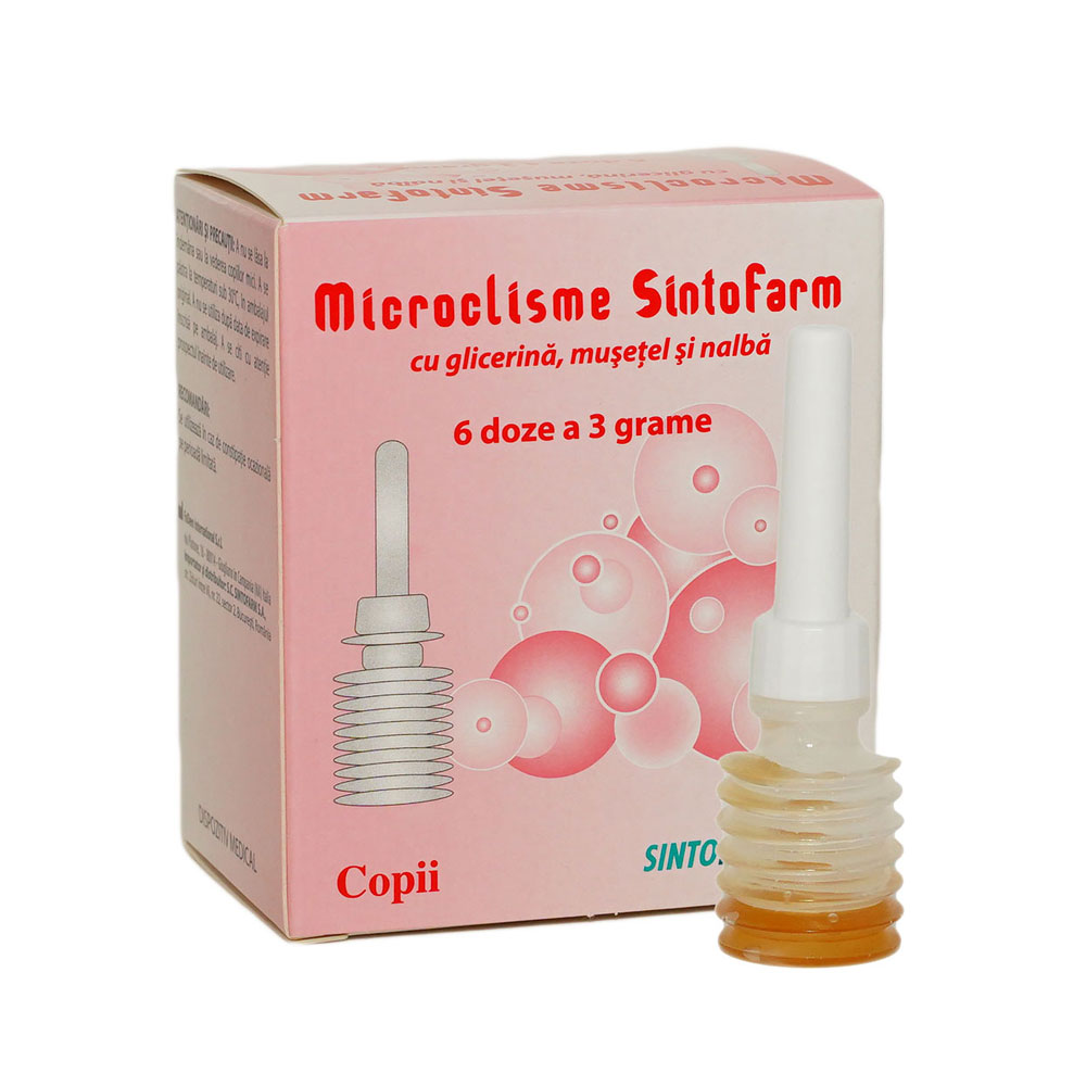 Microclisma | Sintofarm » ANTICONSTIPAȚIE